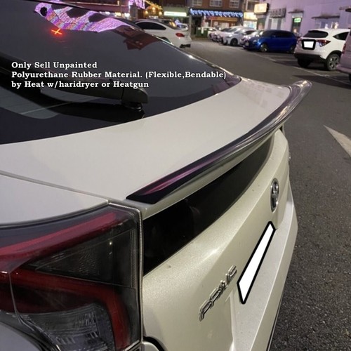 Stock 284F Rear Trunk Spoiler Duckbill Wing Fits 2016~2020 Toyota Prius ...