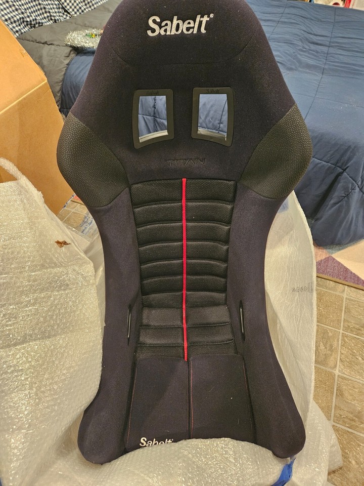 Sabelt Titan FIA Legal Racing Seat- Never Mounted. Similar to Sparco ...