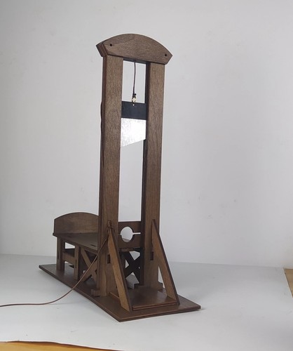1/12 French Guillotine Wood Gallows Model Ancient Scene Accessories ...