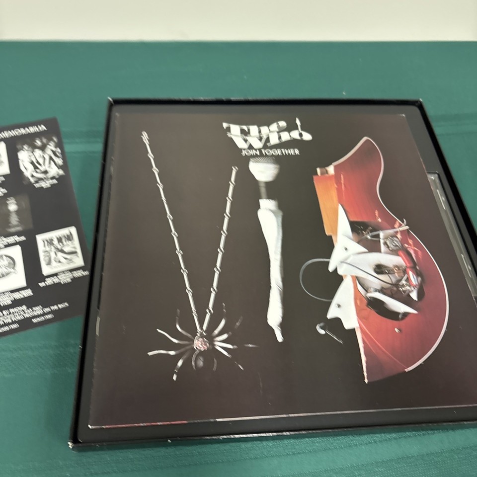 THE WHO - JOIN TOGETHER 1989 US Tour 2 CD Box Set & 8 page Concert Book ...