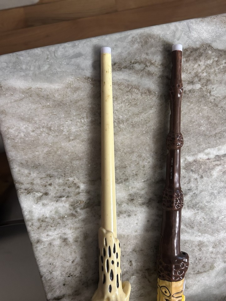 15” Jakks Harry Potter Albus Dumbledore Wizard & Voldemort Wand Lights ...