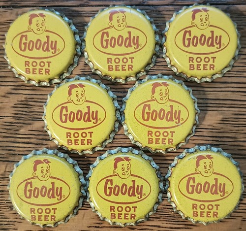 8 GOODY ROOT BEER Soda bottle Caps Cork Unused | eBay