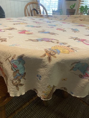 Vintage Avon Home Fashions 100% Cotton Round 65 Inch Diameter ...