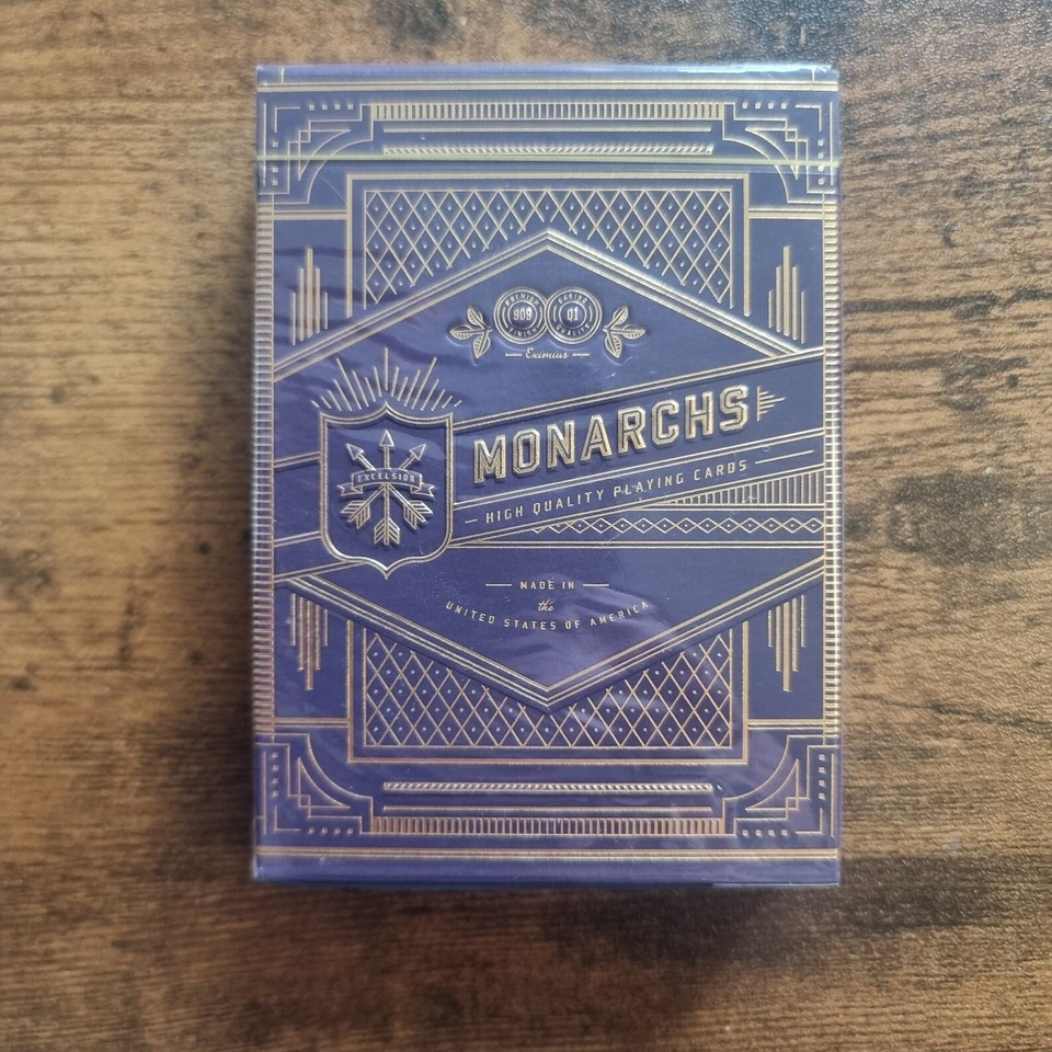 Monarchs Playing Cards New & Sealed Theory11 USPCC Monarch Deck Theory ...