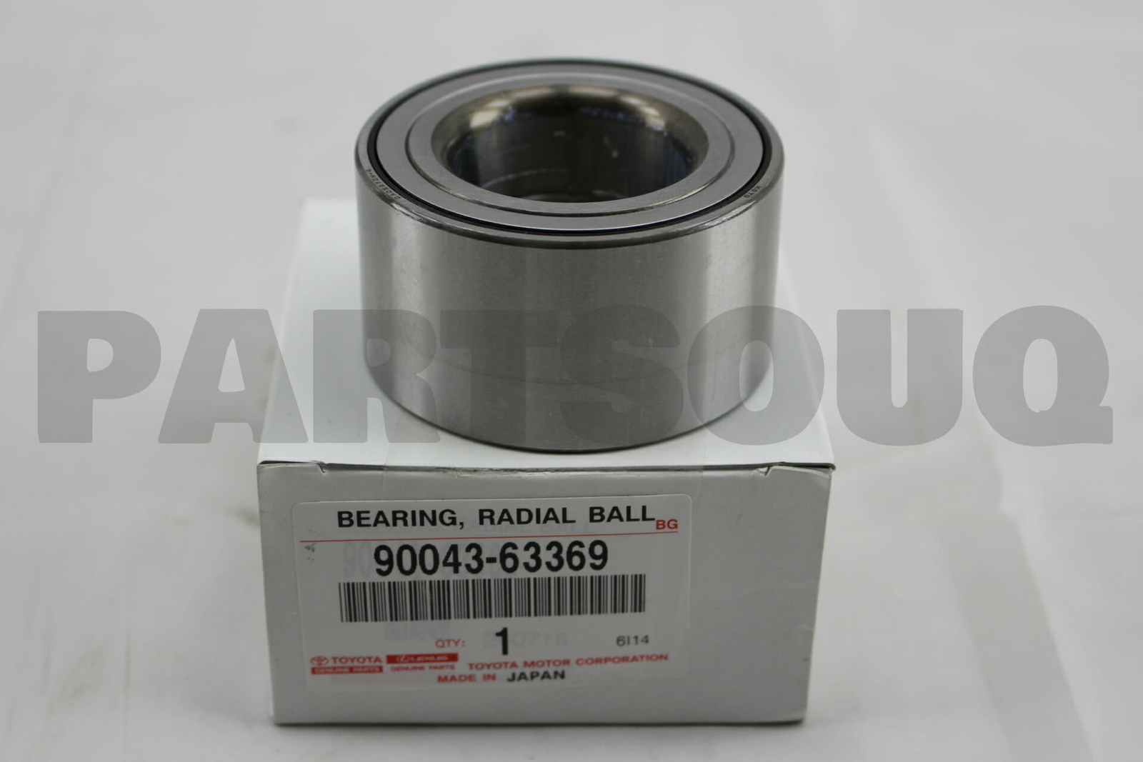 9004363369 Genuine Toyota BEARING (FOR FRONT AXLE HUB), RH/LH 90043 ...