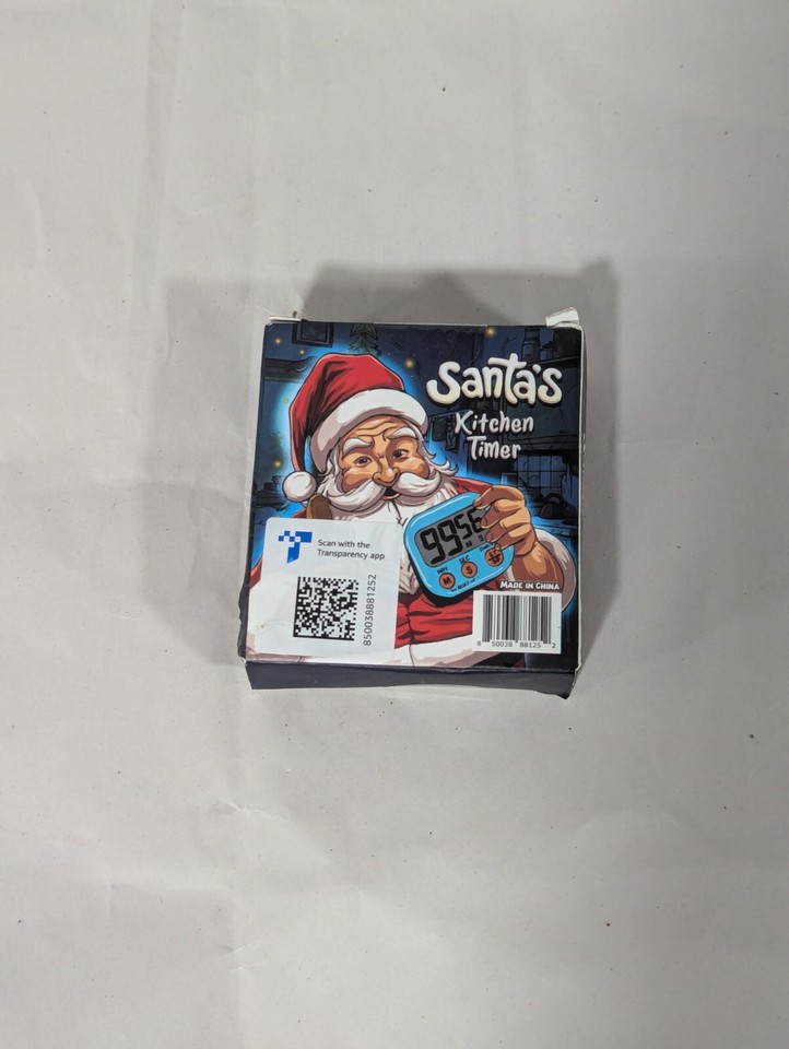 Santa's Kitchen Timer for Cooking Digital Timer | eBay