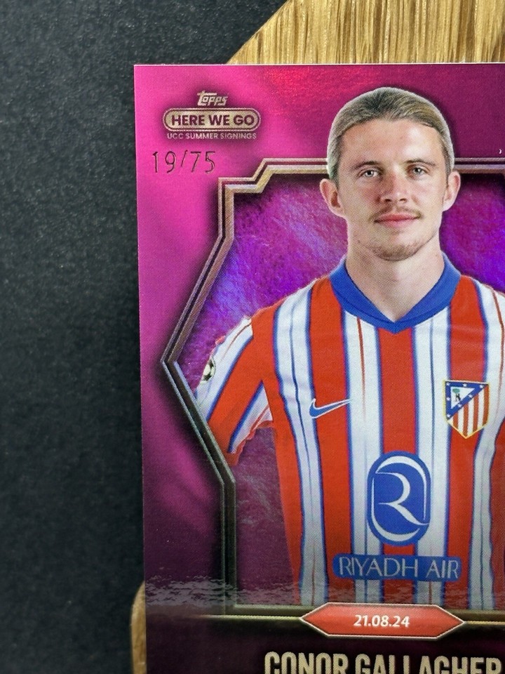 Connor Gallagher Topps Summer Signings, Here We Go Numbered /75 ...