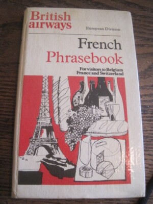 1963 BRITISH AIRWAYS POCKET SIZE HBK FRENCH PHRASEBOOKS BY HARPER | eBay
