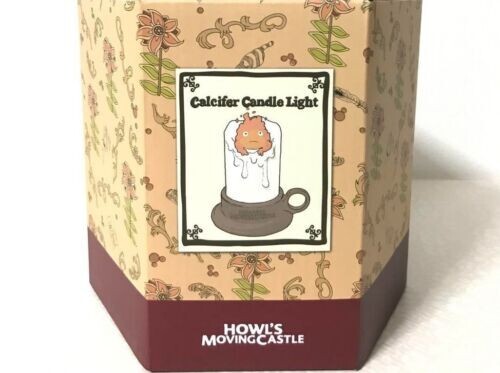 Studio Ghibli Howl's Moving Castle Calcifer's Flame Swaying Candlelight ...