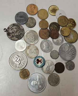 30 TOKENS & MEDALS, SEE PICTURES T2 | eBay