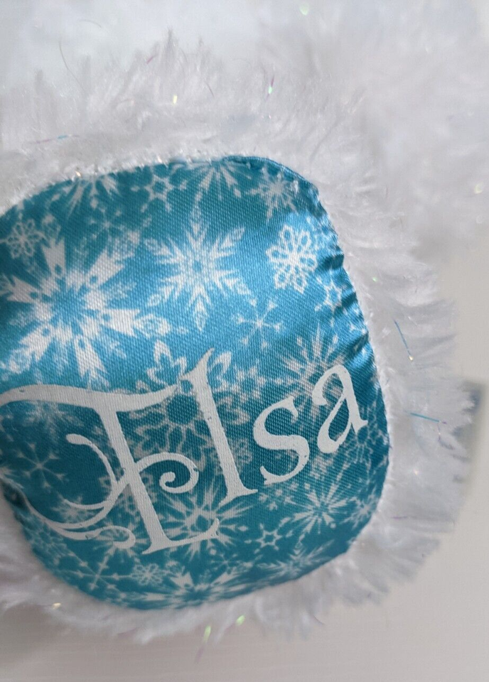 Build a Bear DISNEY FROZEN ELSA WHITE SPARKLY TEDDY BEAR Stuffed Animal ...