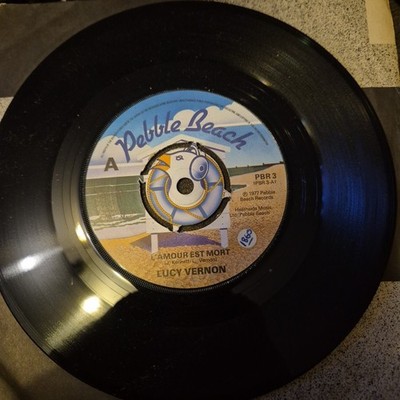 Lucy Vernon - L'amour Est Mort - 7" Vinyl Single - VG+ - Free UK ...