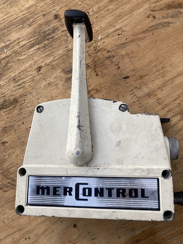 Vintage White Mercury Controls box wiring harness control cable | eBay