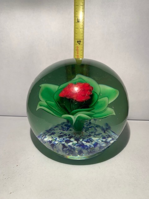 Beautiful Lot of 11 Unique Art Glass Paperweights Multicolor , Great ...