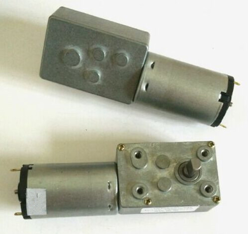 70JSX DC 12V 11500RPM 170RPM Output Rotary Speed Reducer Worm Geared ...