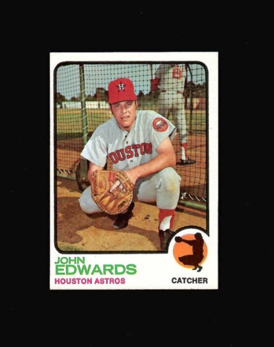 1973 Topps #519 JOHNNY EDWARDS Astros NRMT | eBay
