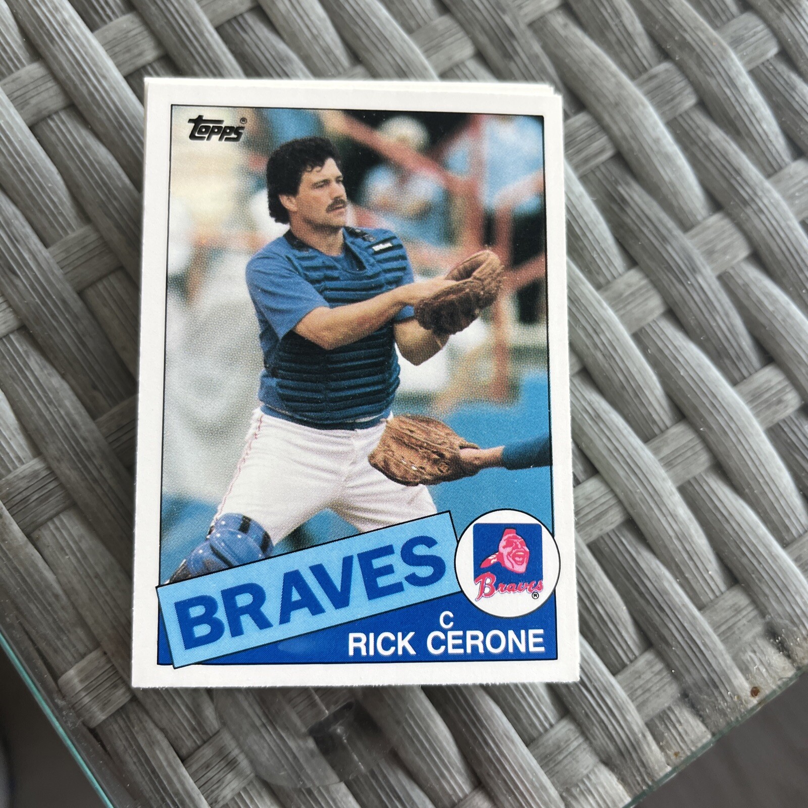 1985 Topps Traded 20T Rick Cerone Atlanta Braves | eBay