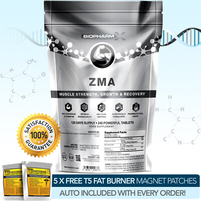 ZMA -STRONGEST LEGAL ANABOLIC TESTOSTERONE MUSCLE BOOSTER WITHOUT ...