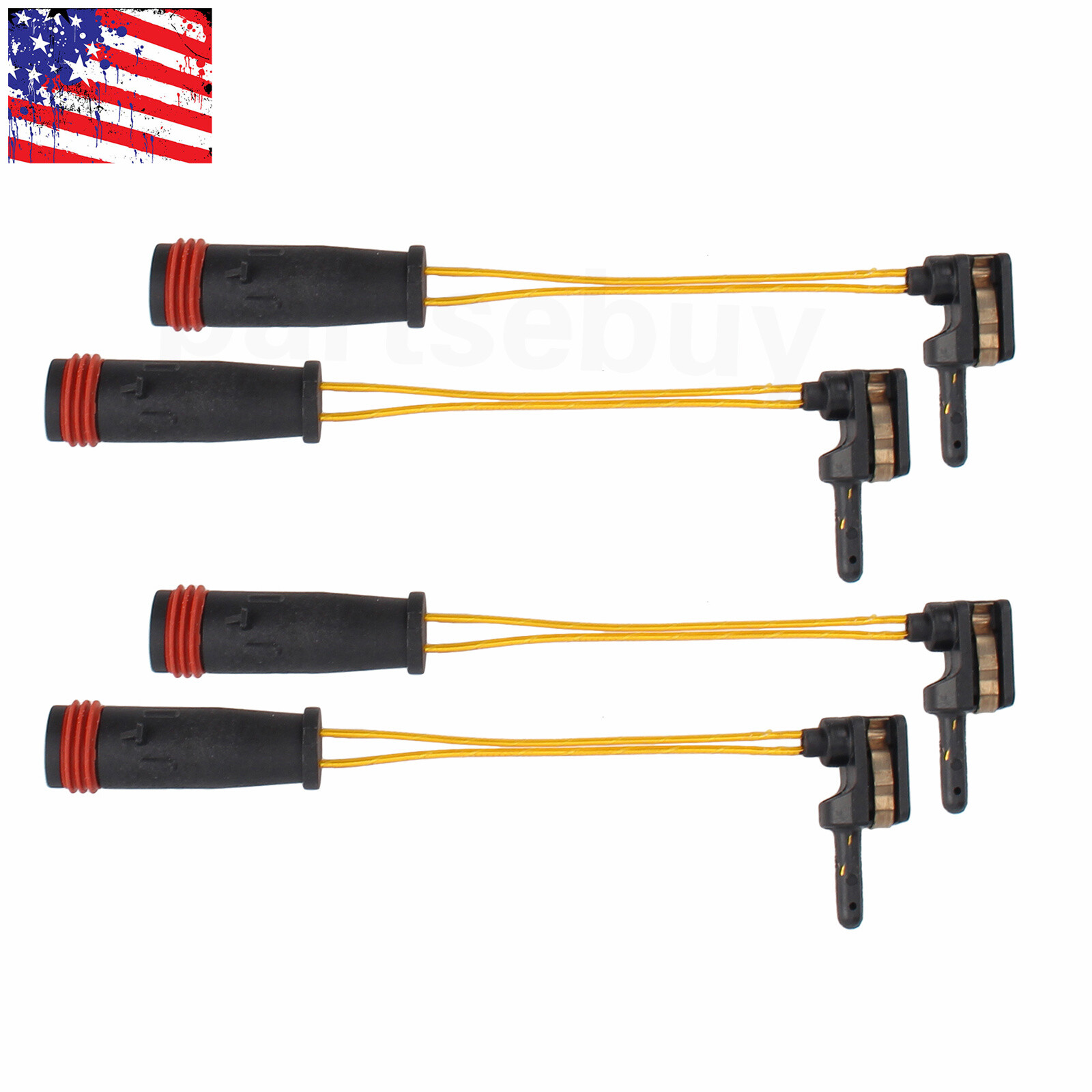 4PCS BRAKE PAD WEAR SENSOR FOR MERCEDES 2115401717 2205400617 ...
