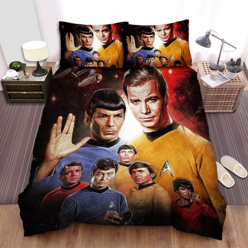 Star Trek The Original Series Art Paintings Full Bedding Duvet Cover ...