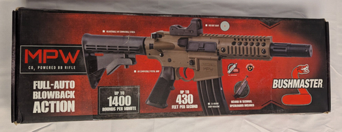 Crosman Bushmaster MPW Full Auto Blowback Action CO2 BB Air Rifle - No ...