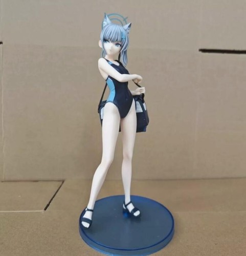 Anime Blue Archive Sunaookami Shiroko Swimsuit PVC Figure New No Box ...