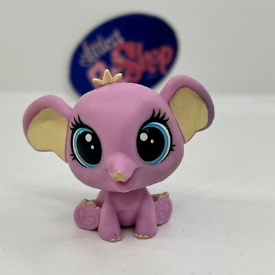 PINKY PROBO ELEPHANT #256 - Authentic Littlest Pet Shop - Hasbro LPS | eBay