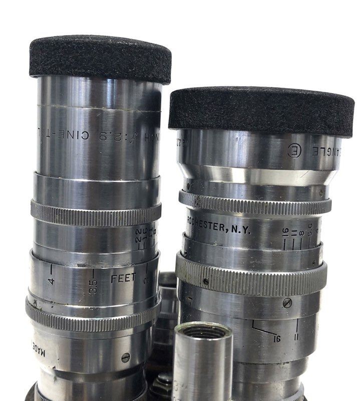 Vintage Bell & Howell Filmo 70-DL 16mm Movie Camera w/ Lenses & Case | eBay