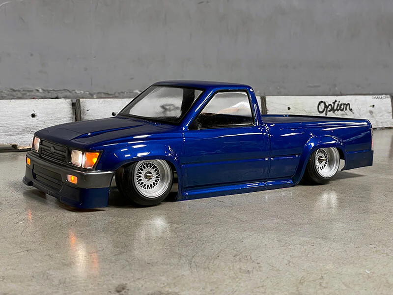 1/10 RC Car BODY Shell TOYOTA PICK UP RN80 Hilux *Unpainted* -CLEAR ...