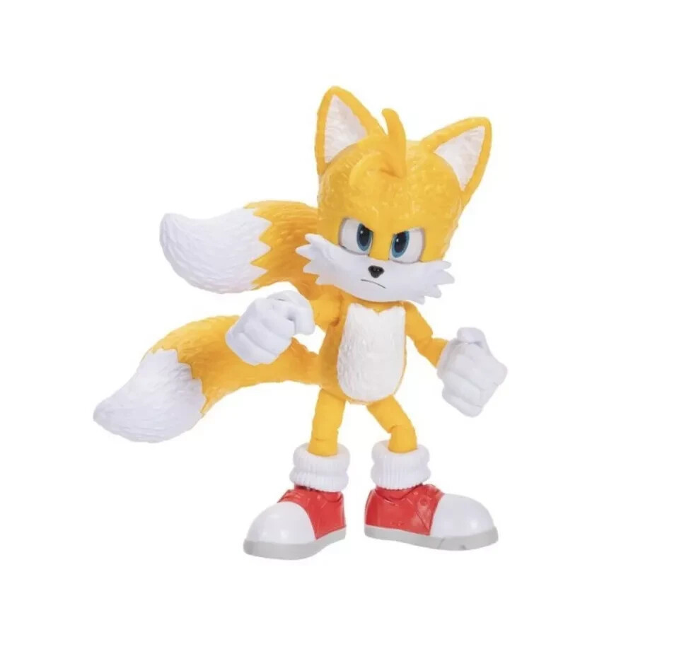 SONIC 3 HEDGEHOG MOVIE 5" Figure Set TAILS KNUCKLES SHADOW 4 Pack ...