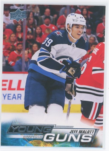 JEFF MALOTT 2022-23 UD SERIES ONE ROOKIE YOUNG GUNS #247 RC QTY | eBay