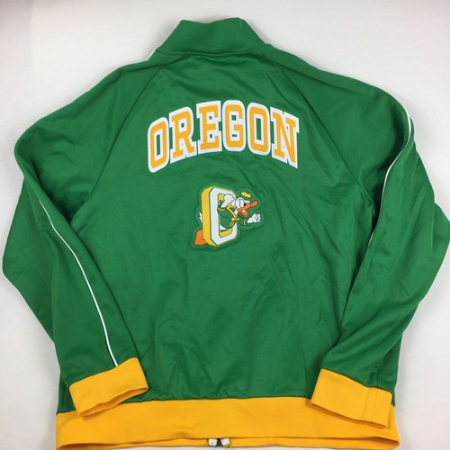 Nike Jacket Green Oregon Ducks Full Zip Track Throwback Retro DX7503 ...