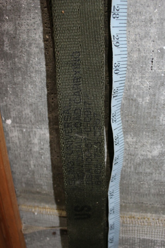 Large GENUINE US ARMY MILITARY ISSUE TIE DOWN OR BACKPACK STRAPS | eBay