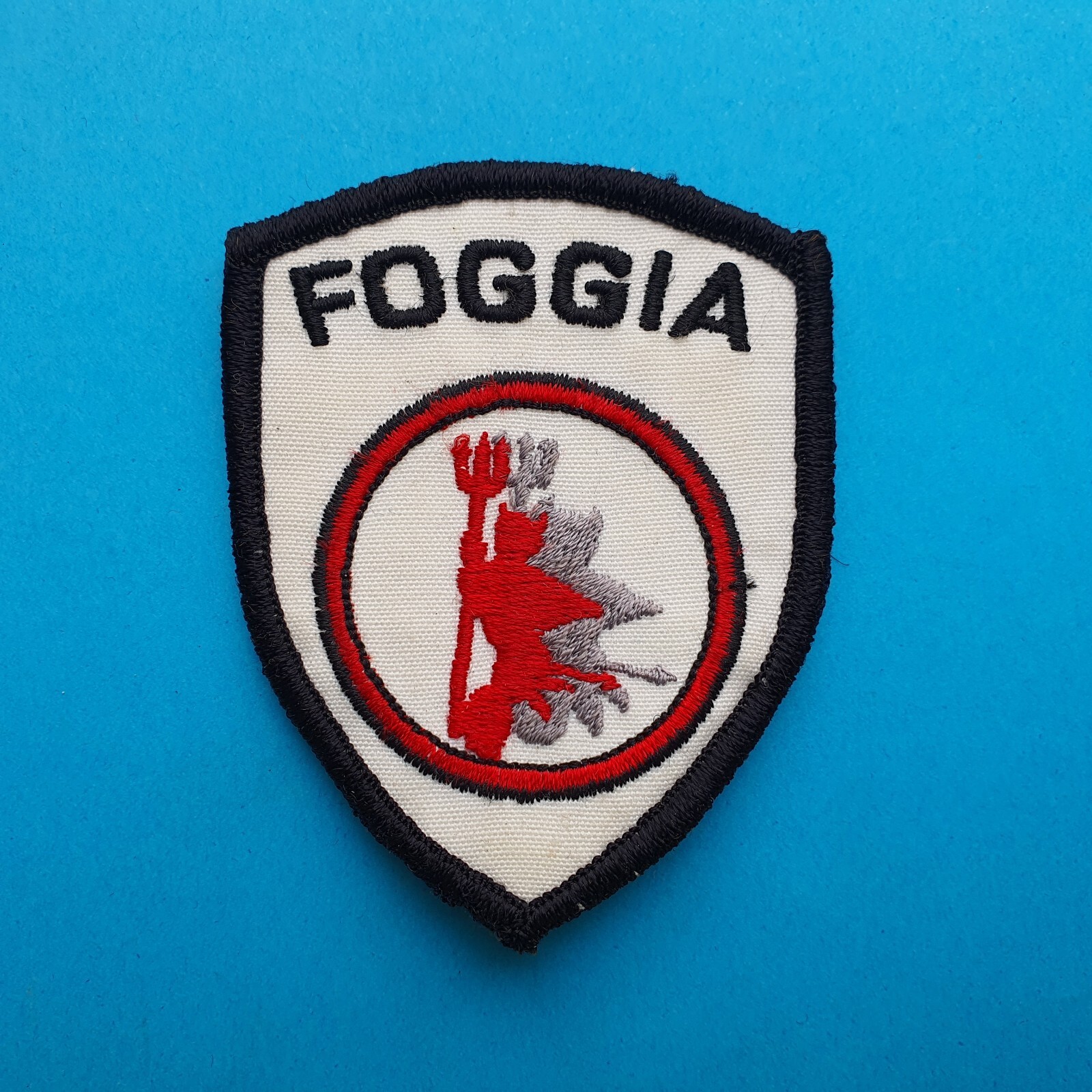NATO KFOR Italy Italian FOGGIA FOOTBALL TEAM Military Morale Badge ...