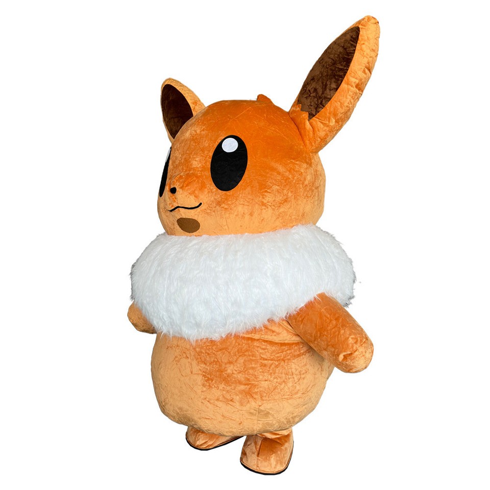 Inflatable Costume Giant Eevee Plush Mascot Halloween Cosplay Party w ...