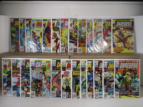 Daredevil 132-157 SET! Sharp! 2nd Bullseye 1976-1979 Marvel Comics MCU ...