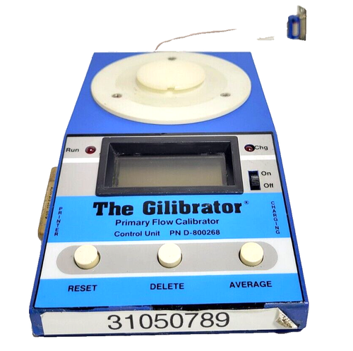 THE GILIBRATOR PRIMARY FLOW CALIBRATOR P/N: D-800268 CONTROL UNIT - AS ...