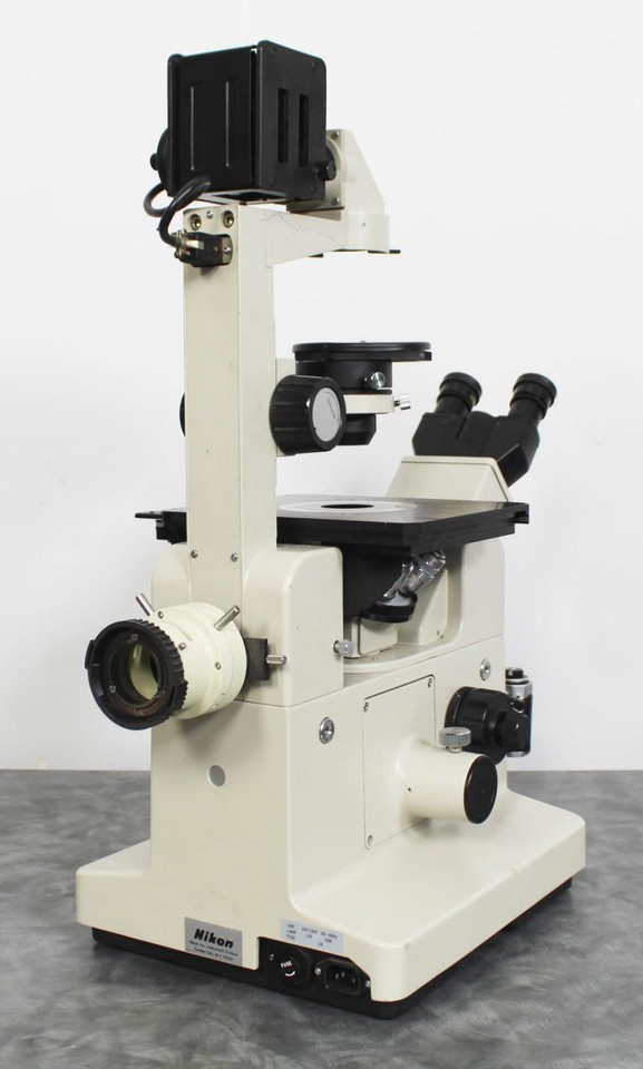 Nikon Diaphot Phase Contrast Inverted Microscope with 5 Objectives | eBay