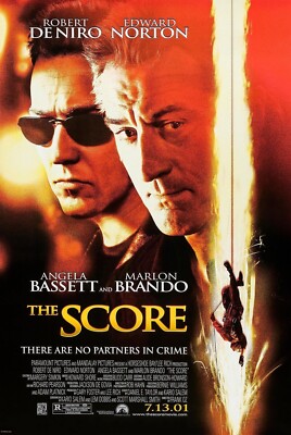 THE SCORE - 2 Sided MOVIE POSTER 27x40 - ROLLED - NEW - SHIPS FREE! | eBay