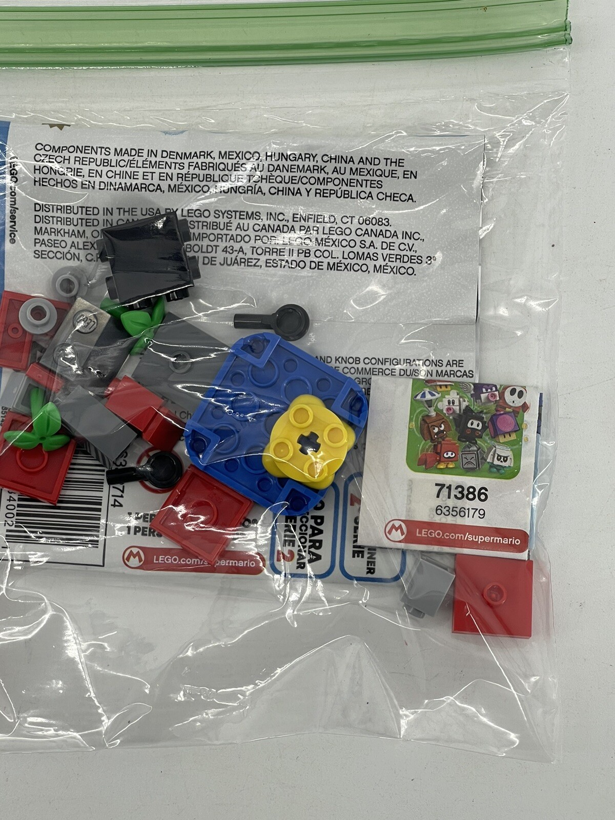 Huckit Crab LEGO Super Mario Series 2 Character Pack 71386 100% ...