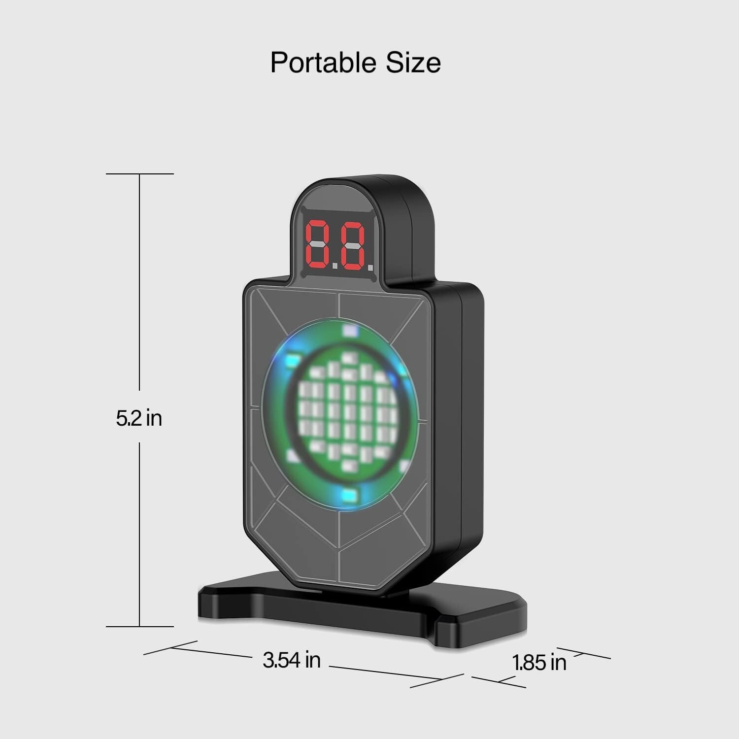 DEFENTAC Laser Training Target Dry Fire Training Cartridge w/Scoring ...