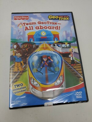 Team GeoTrax: All Aboard (DVD) - Brand New Fisher Price 2 Episodes | eBay