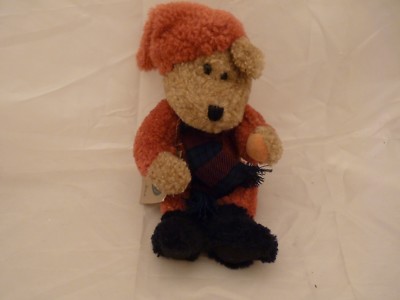 12" Boyds Investment RED ELF BEAR With Scarf Jointed w/tags | eBay