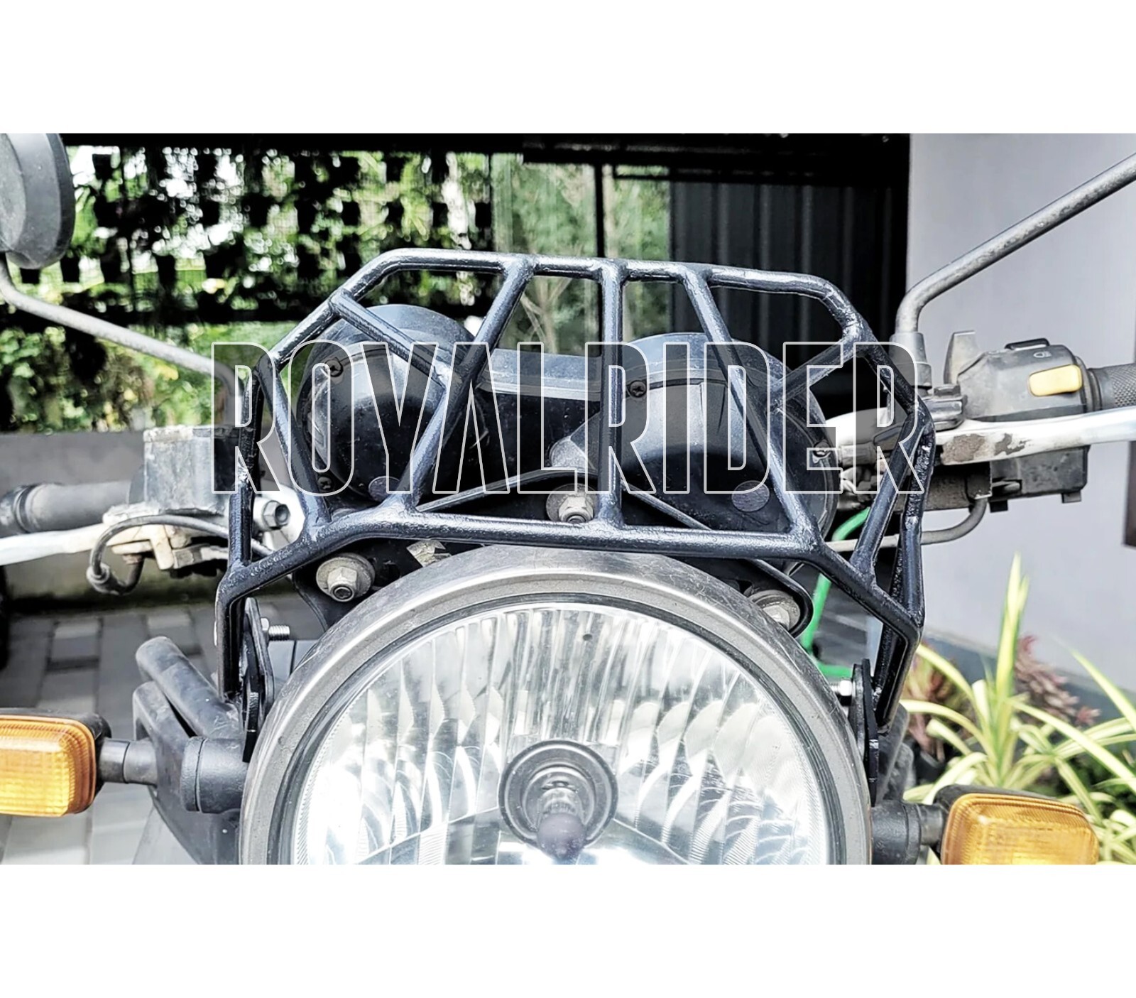 Royal Enfield "OFF ROAD VISOR, BLACK" For Himalayan 411 | eBay