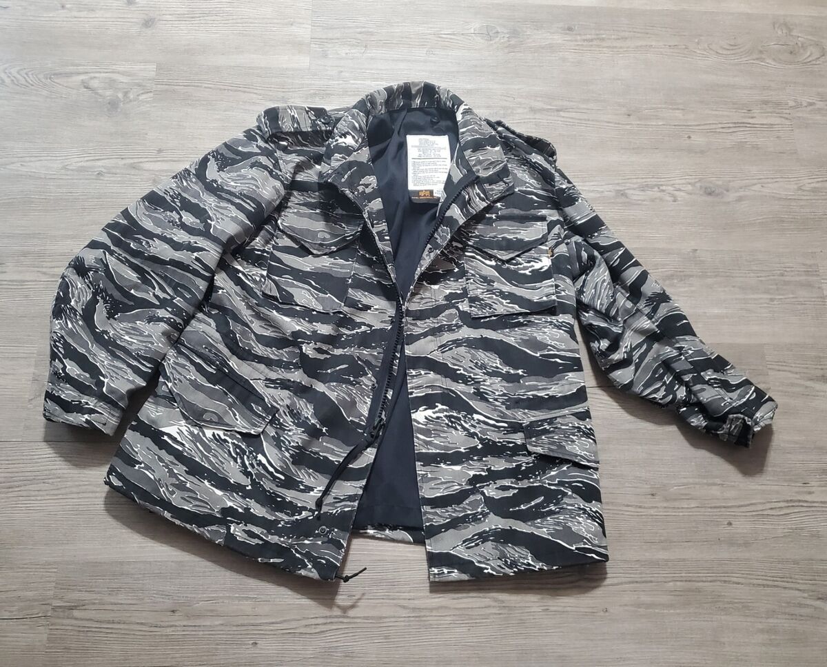 Rare Alpha Industries M65 Field Jacket Urban Tiger Stripe Rare Alpha Industries M65 Field Jacket Urban Tiger Stripe