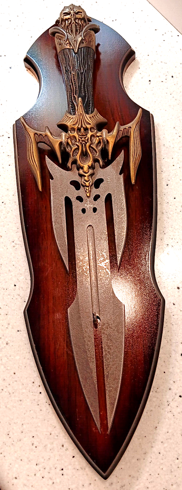 RARE, VINTAGE Kit RAE UMETHAR KR10 Split Blade Fantasy Dagger | eBay