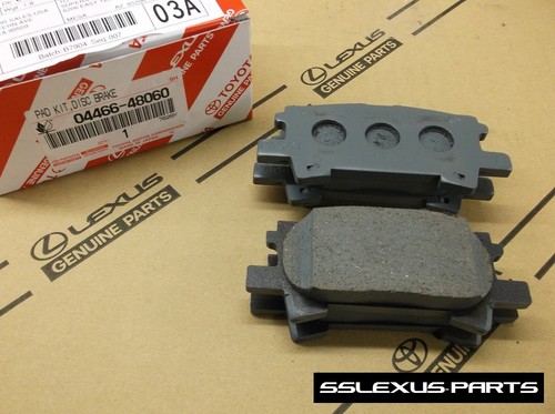 Lexus RX330 RX350 (2004-2009) OEM Genuine REAR BRAKE PADS / PAD SET ...