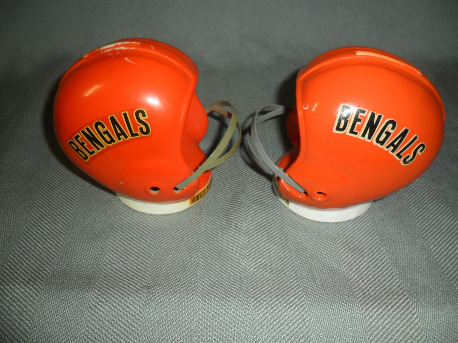Vintage Cincinnati Bengals Football Helmet Bank's Wyatt, Dungan ...