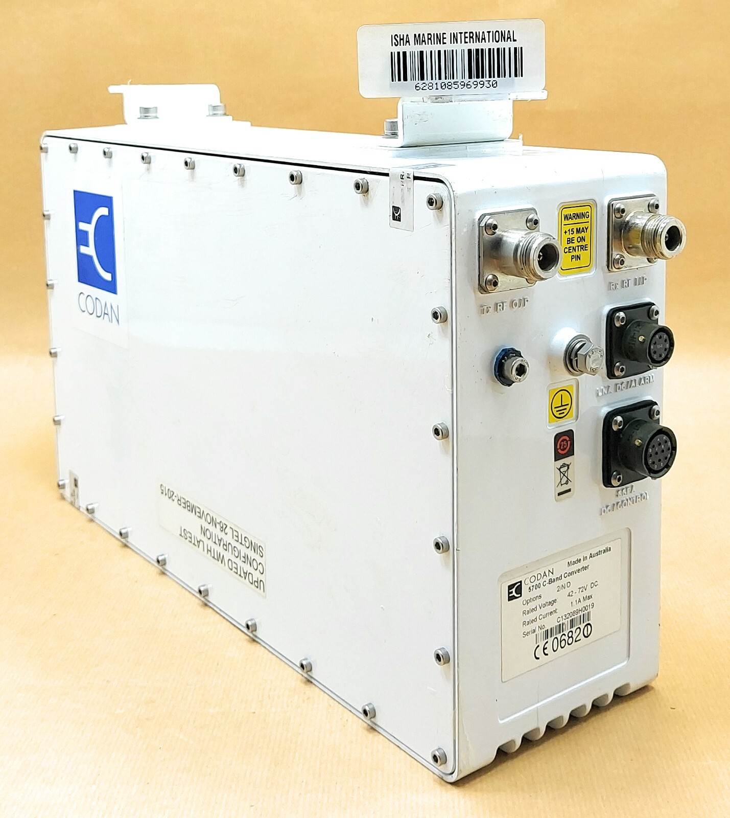 Codan 5700 C-Band Converter C132089H0019 for sale online | eBay