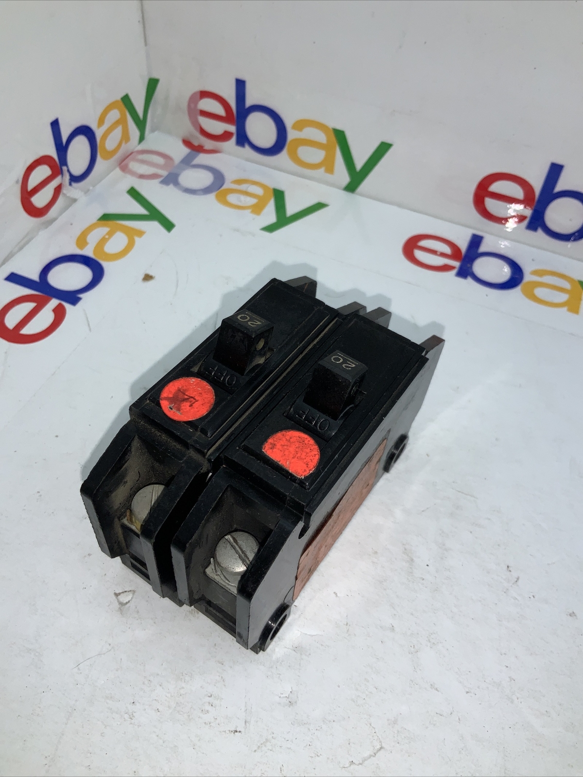 (2) Westinghouse QC1020 1419813 1P 20A 120V Quicklag Circuit Breaker ...